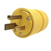 Pass and Seymour Yellow D0551 Gator Grip Connector Plug 5-50P 50A 125V ...