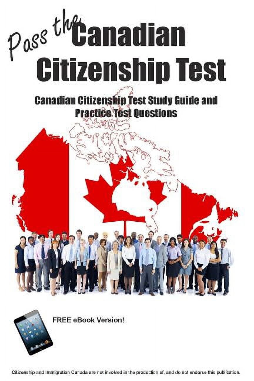 Pass the Canadian Citizenship Test! Canadian Citizenship Test Study ...