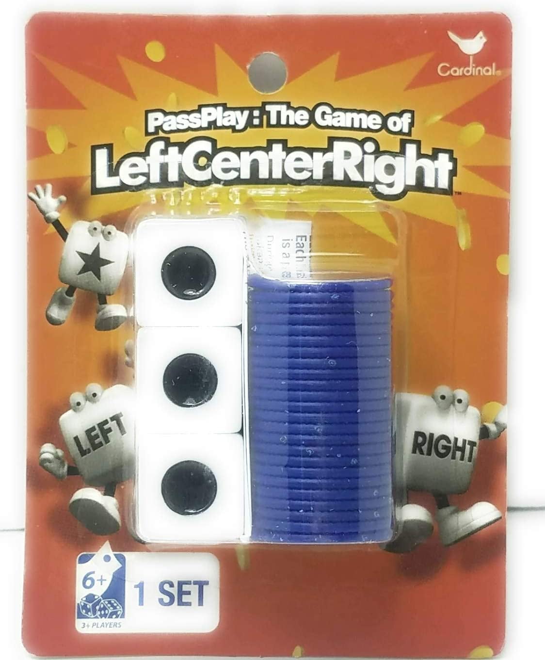 PassPlay: The Game of Left Center Right - Pocket Travel Game by ...