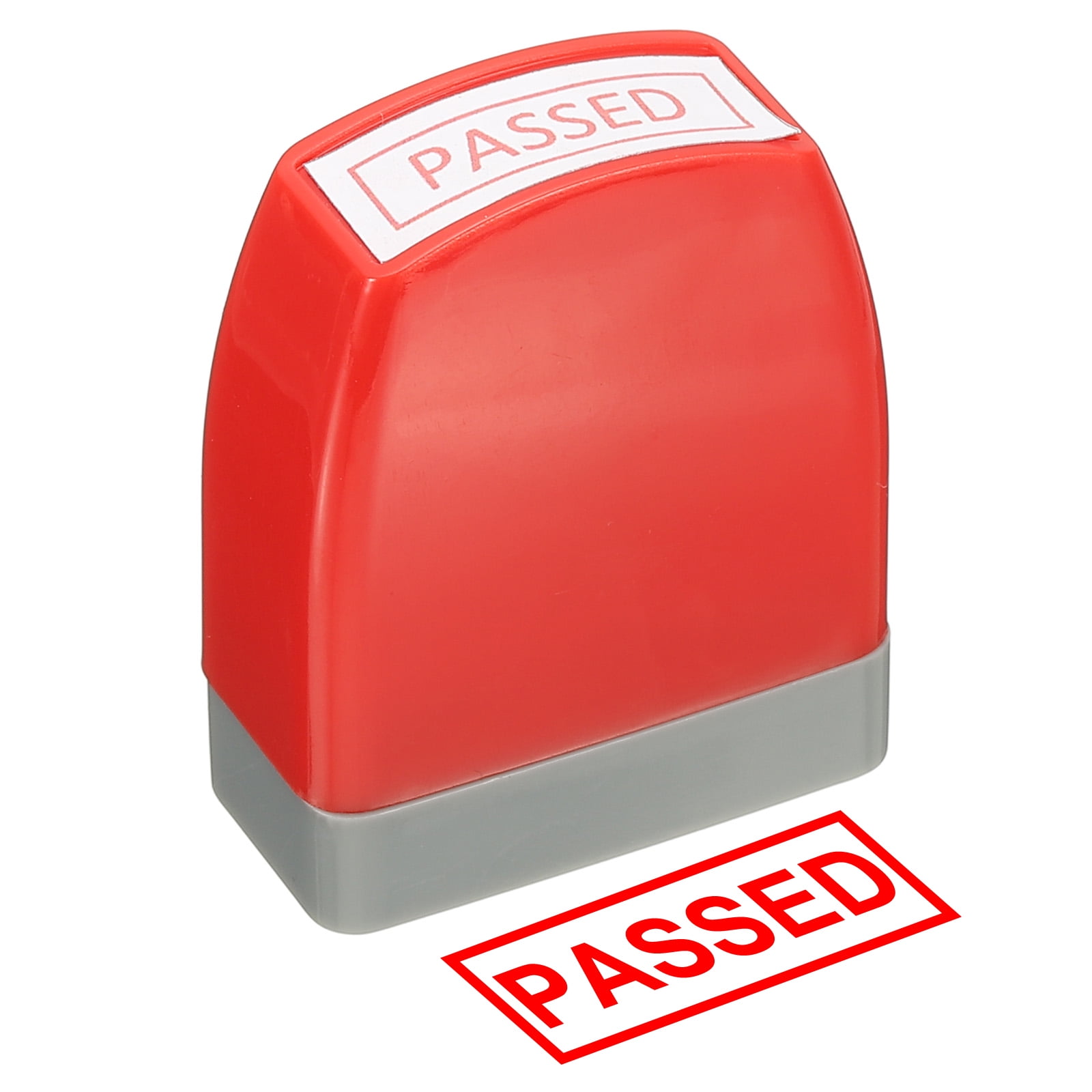 Passed Notice Stamp Self Inking, Red Ink Office Stamps Pre Inked ...