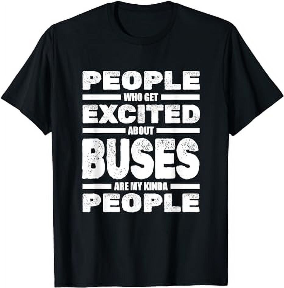 Passenger Public Bus Buses Commute - School Bus Driver T-Shirt ...