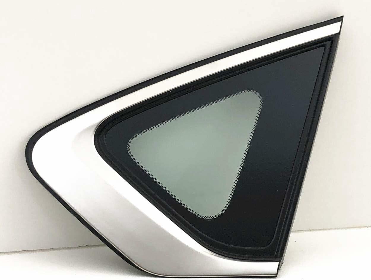 Passenger Right Side Quarter Window Quarter Glass Compatible with ...