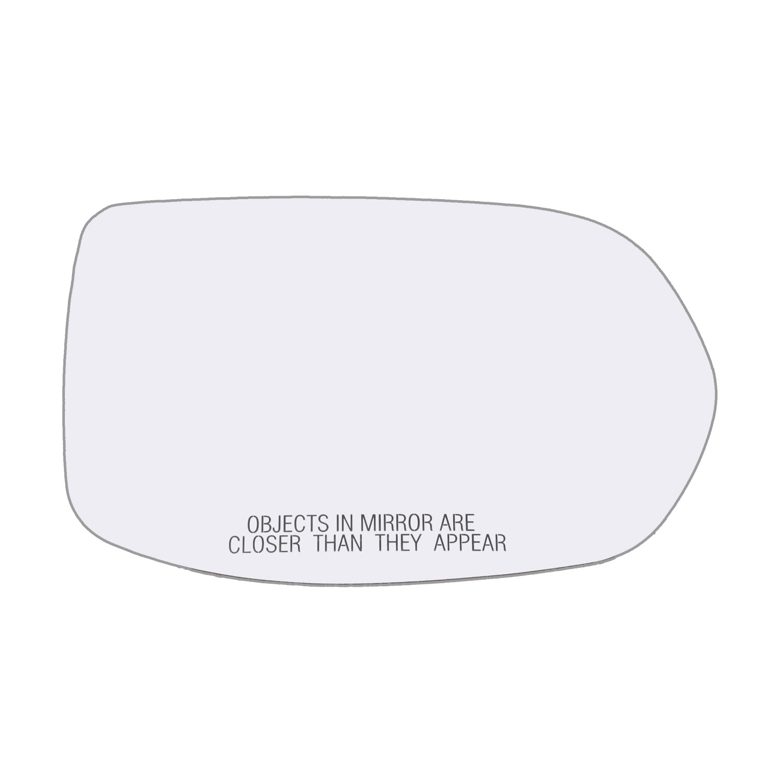 Passenger Side Door Mirror Glass Replacement with Plastic Backing ...