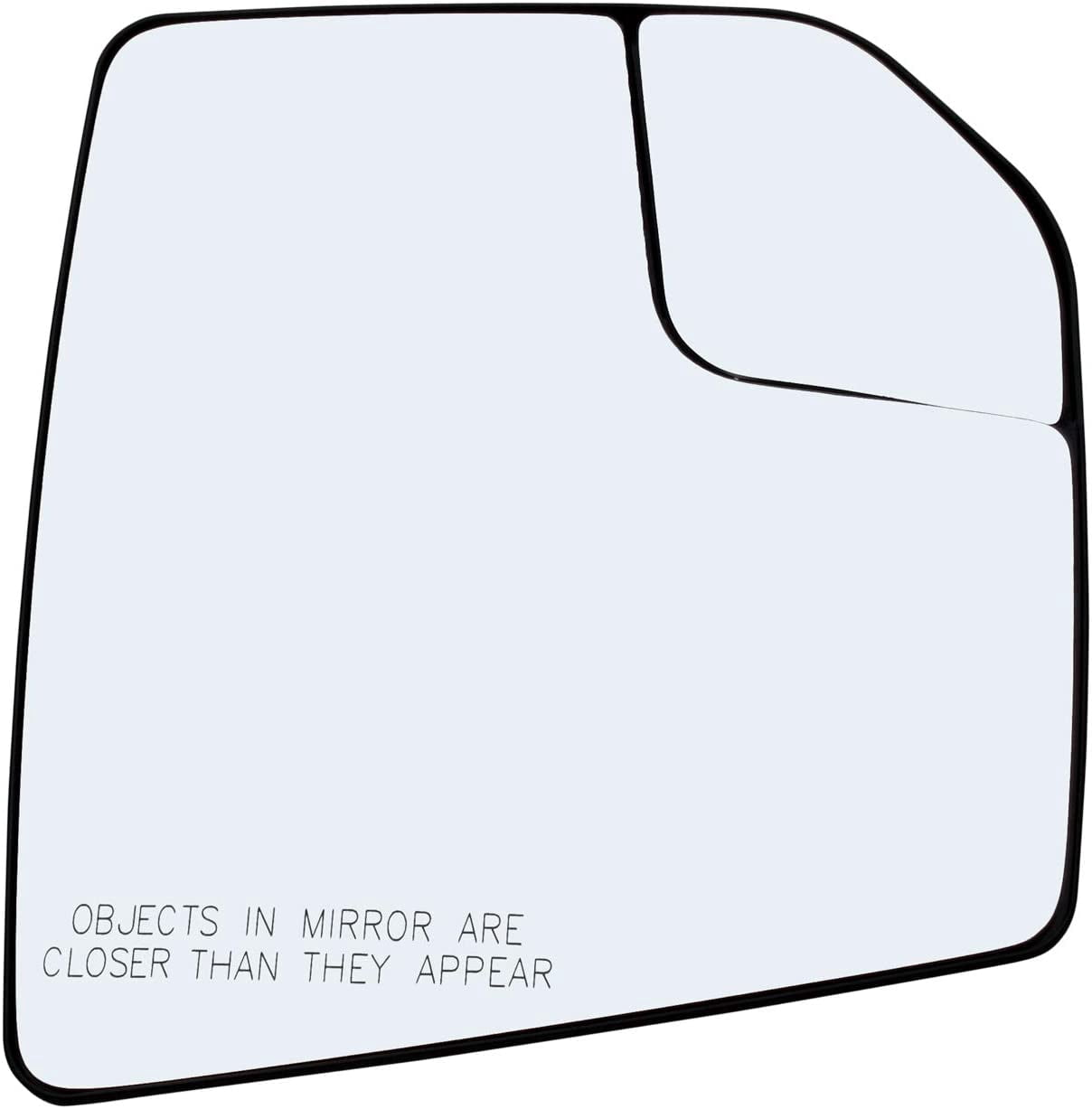 Passenger Side Rear View Mirror Glass Replacement, Heated with Plastic ...