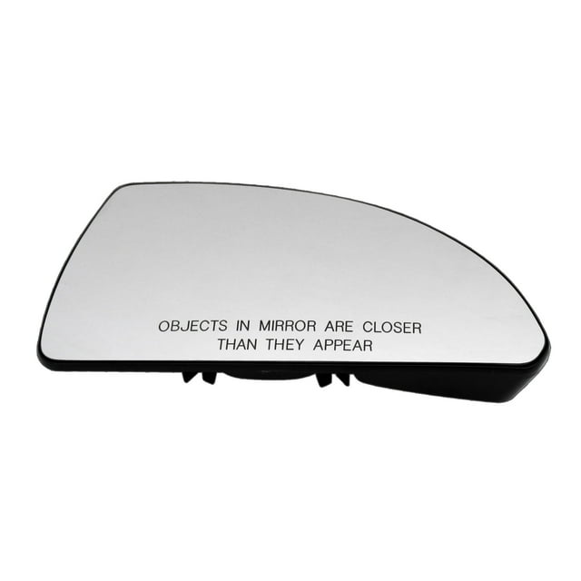 Passenger Side Door Mirror Glass Replacement with Plastic Backing Fits ...