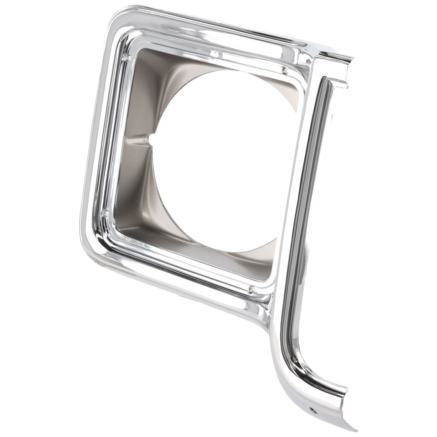 Passenger Side Head Door Bezel for GM Cars - Chrome and Silver - 376628 ...