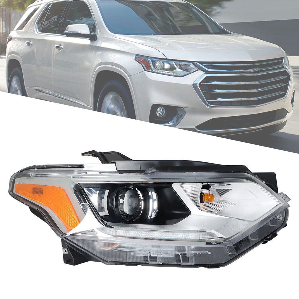Passenger Side Headlight Assembly LED DRL HID/Xenon For 2018-2021 Chevy ...