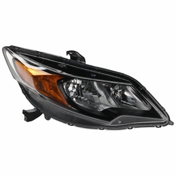Passenger Side Headlight For Honda Civic 2014-2015 Halogen w/ Bulb/s ...