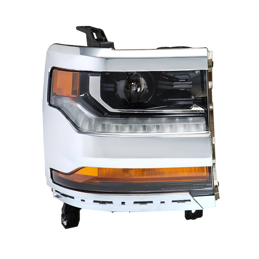 Passenger Side Headlights Assembly HID Replacement for Silverado 1500 ...