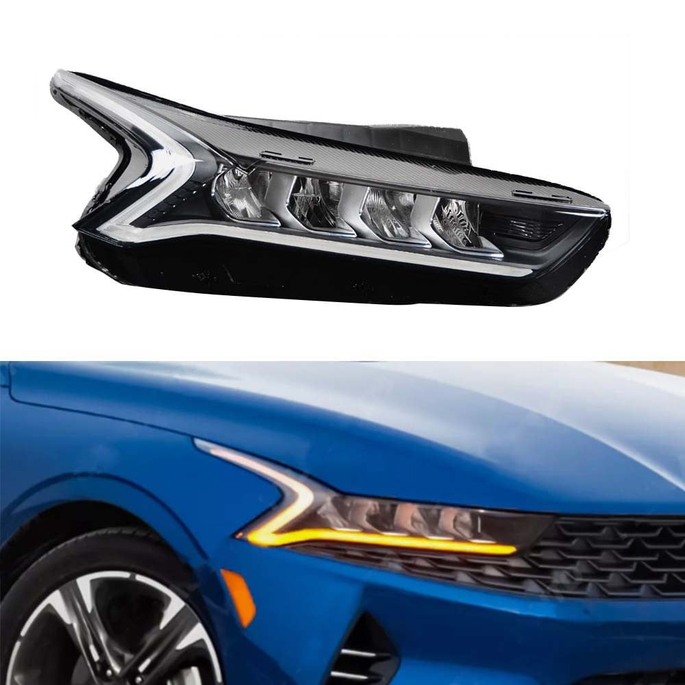 Passenger Side LED Headlamp Unit For Kia K5 LX/LXS/EX 2021-2023 Models ...