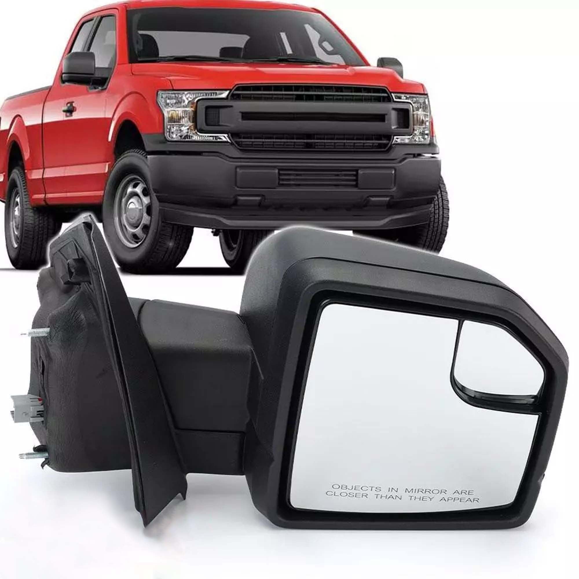 MZORANGE Passenger Side Mirror 5 Pin Temp Sensor For Ford F-150 F150 ...