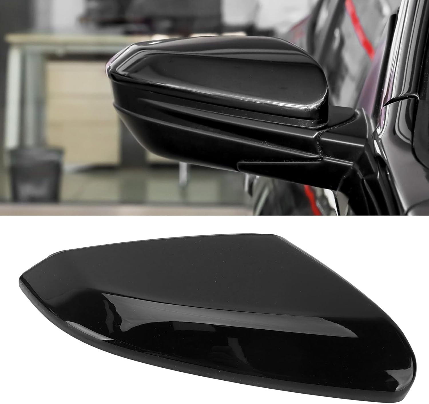 Passenger Side Mirror Cover Compatible with 2016 2017 2018 2019 2020 ...