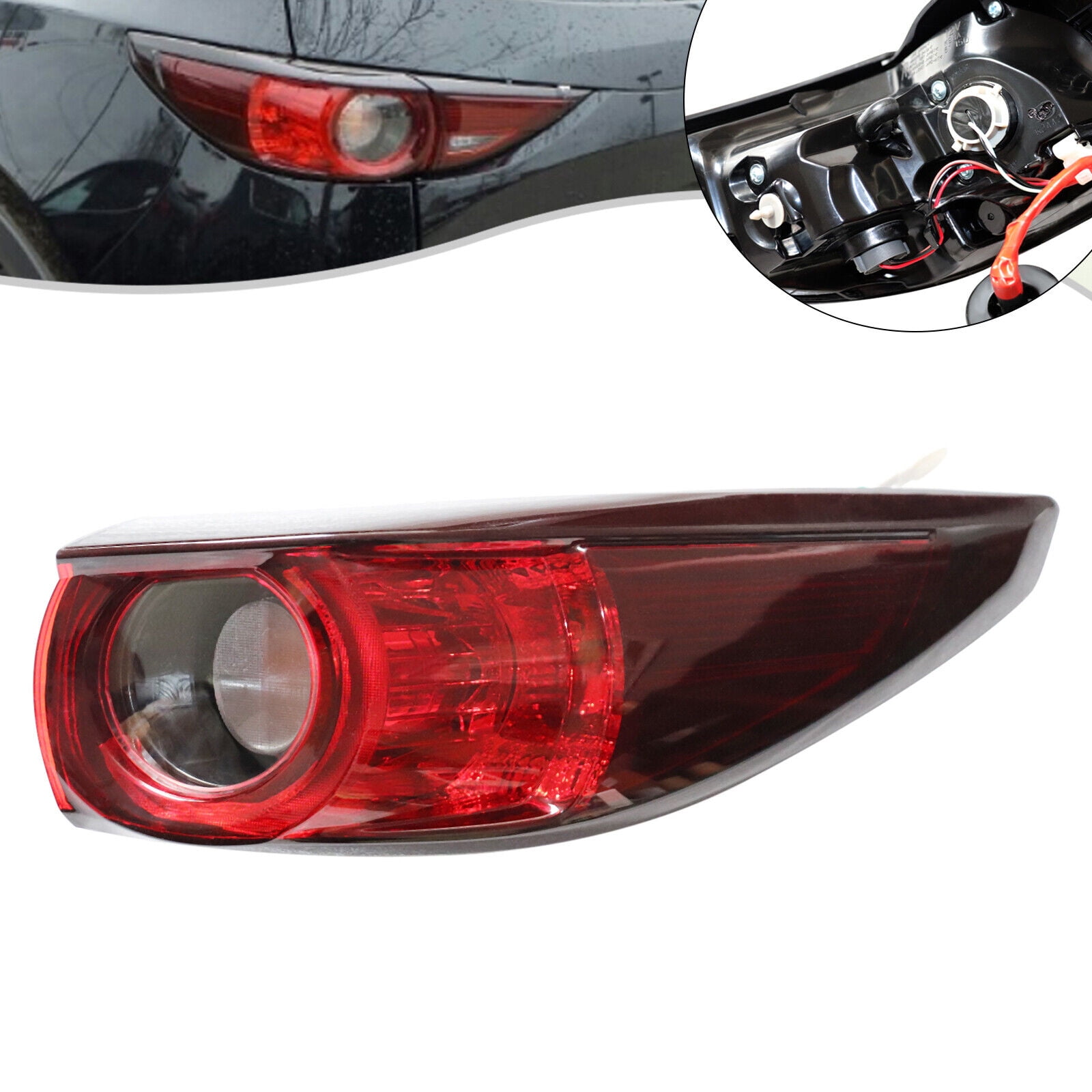 Mkyiongou Passenger Side Outer Tail Light, Rear Lamp for 2017-2021 ...