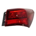 Passenger Side Outer Tail Light with Bulb Halogen Clear Lens SH-AWD ...