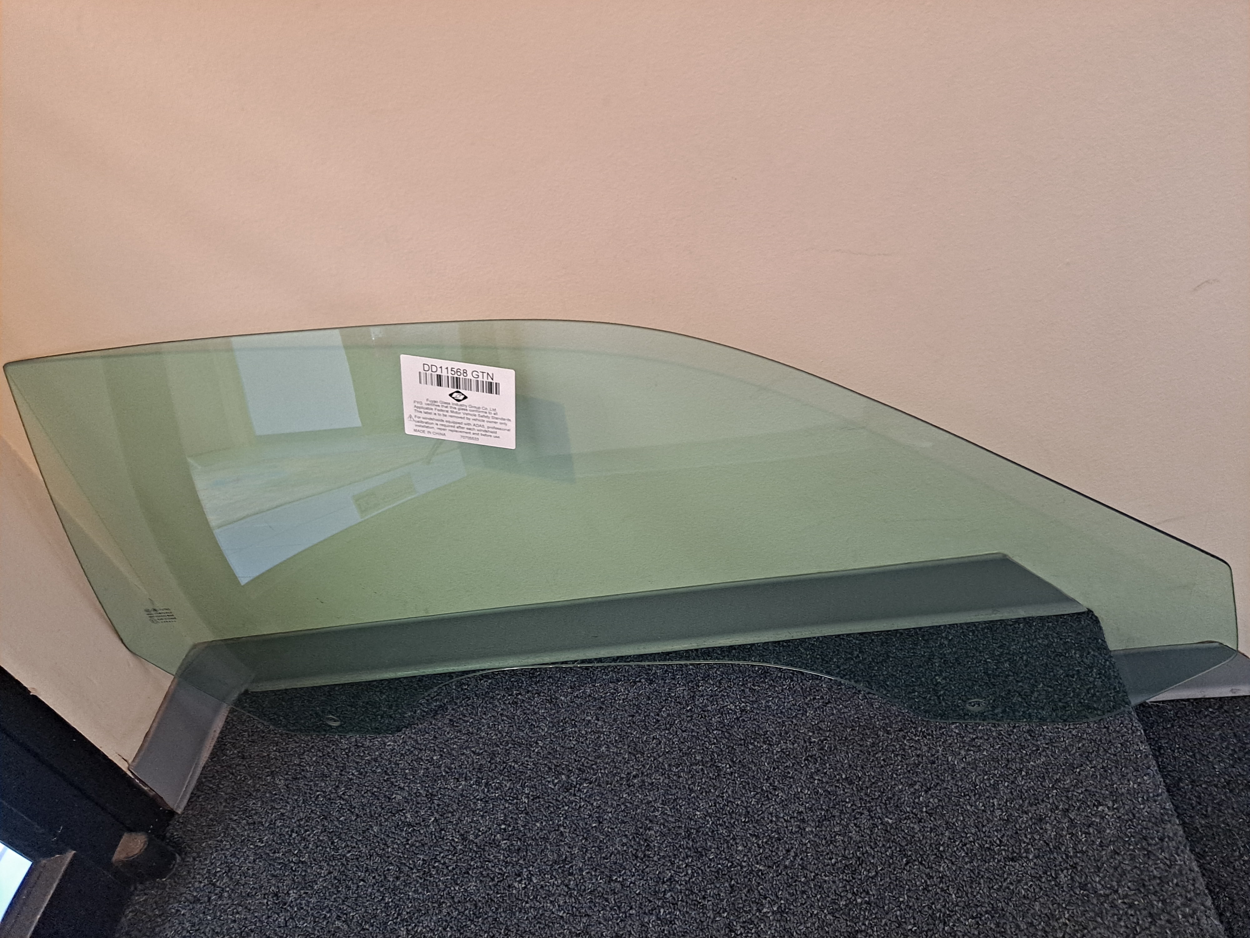Passenger Side Right Front Door Window Glass Compatible with Dodge ...