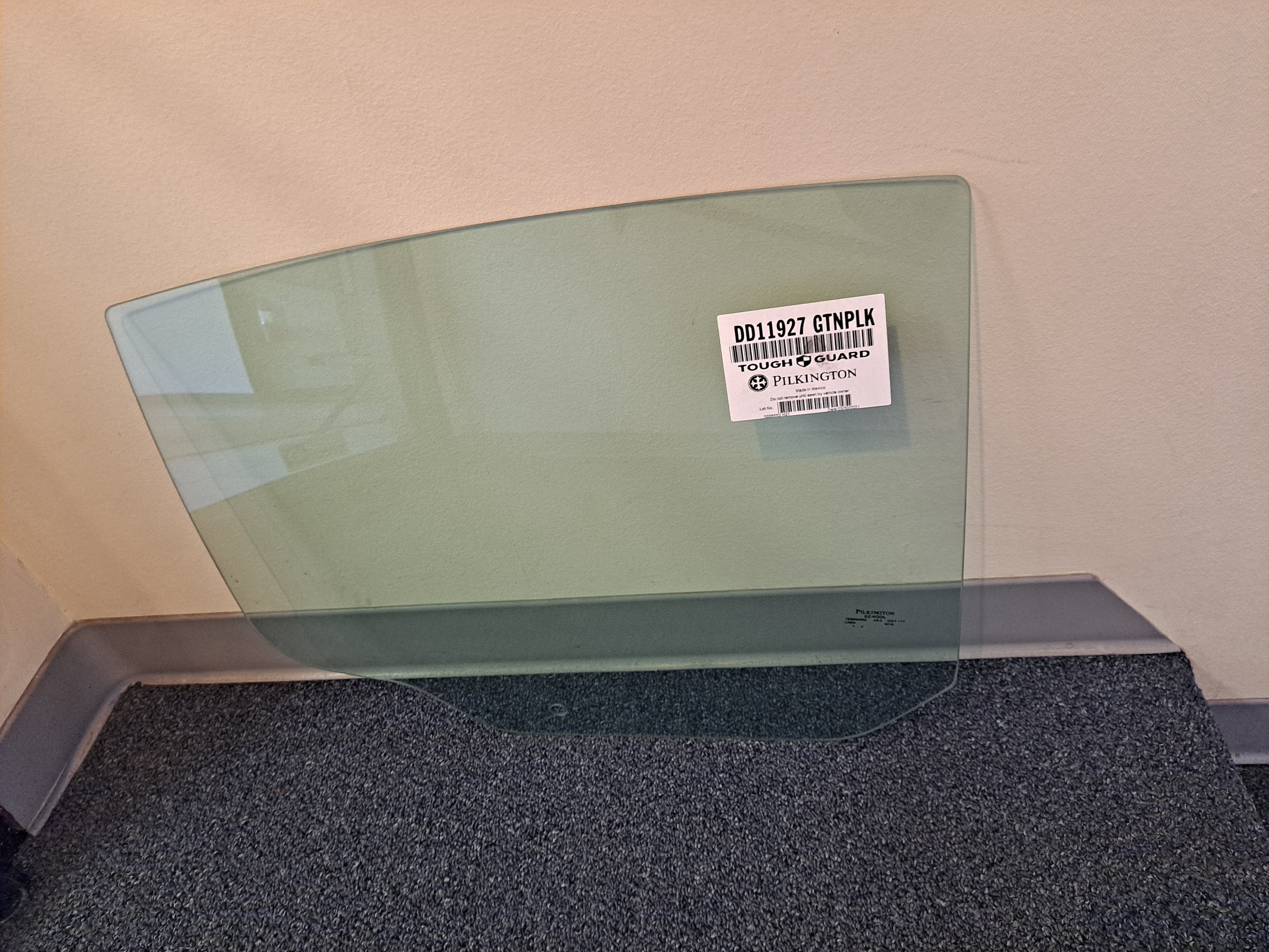 Passenger Side Right Rear Door Window Glass Compatible with Dodge ...