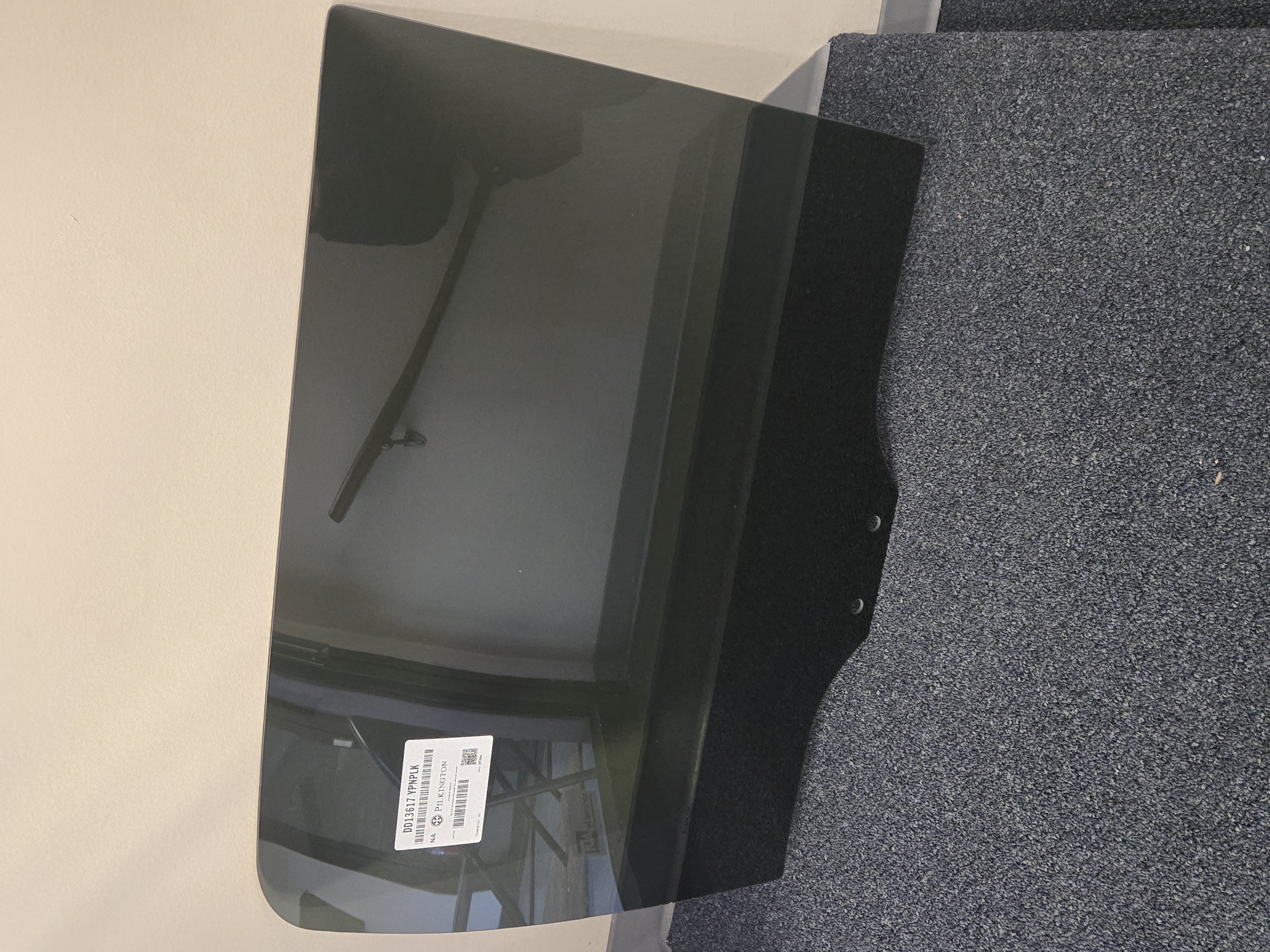 Passenger Side Right Rear Door Window Glass Compatible with Ford F ...