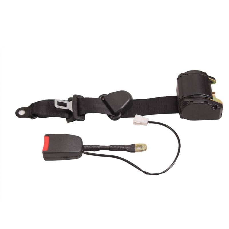 Passenger car fully automatic telescopic three-point safety belt ...