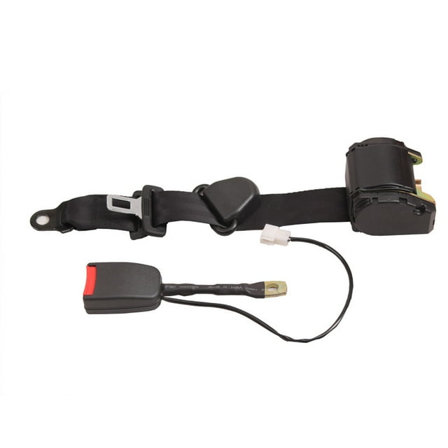 Passenger car fully automatic telescopic three-point safety belt ...
