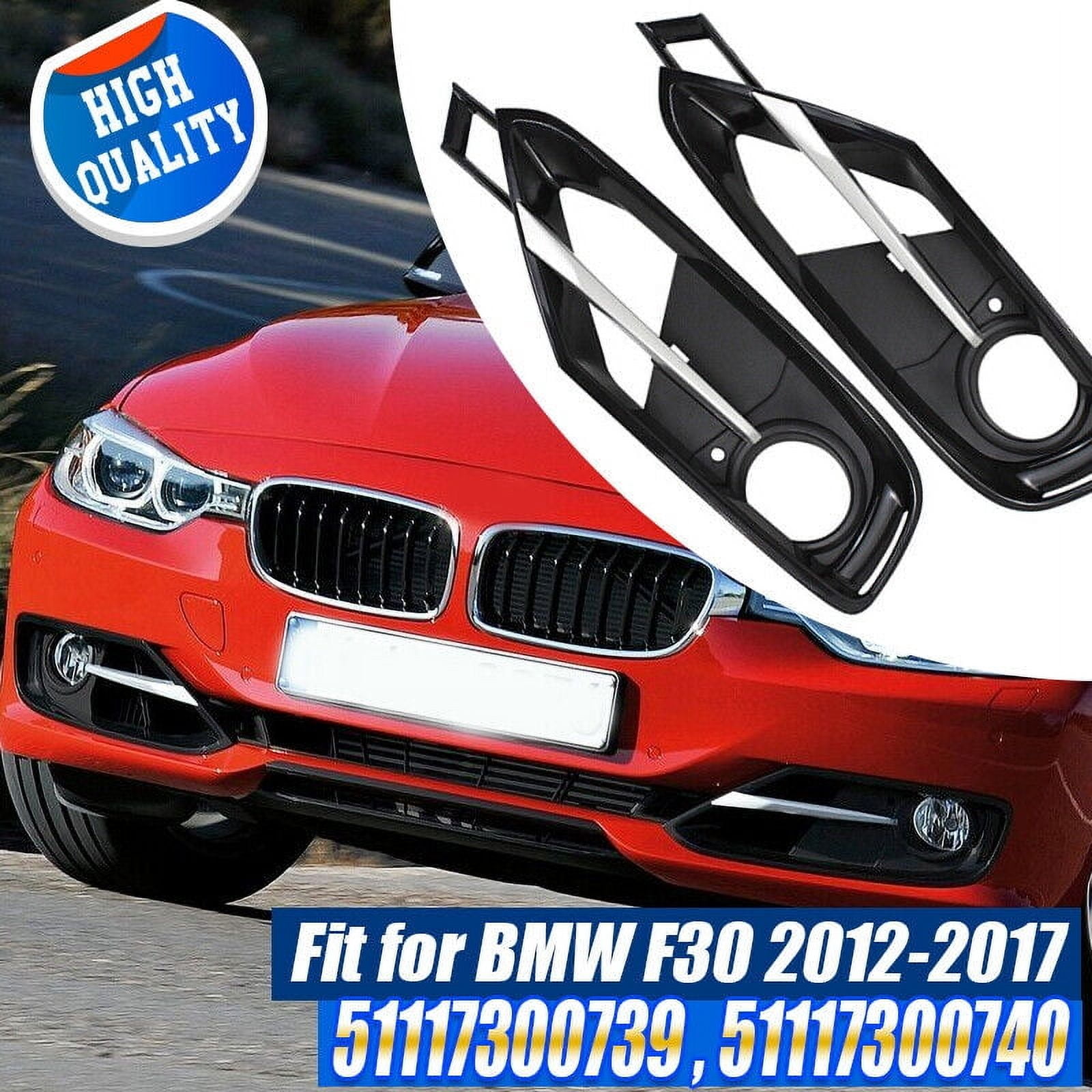Car front bumper fog light cover suitable for BMW 3 series F30 320 328 ...