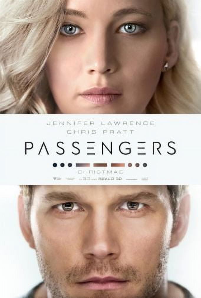 Passengers Movie poster 12x16 Print on Metal Sign 12in x 16in Multi ...