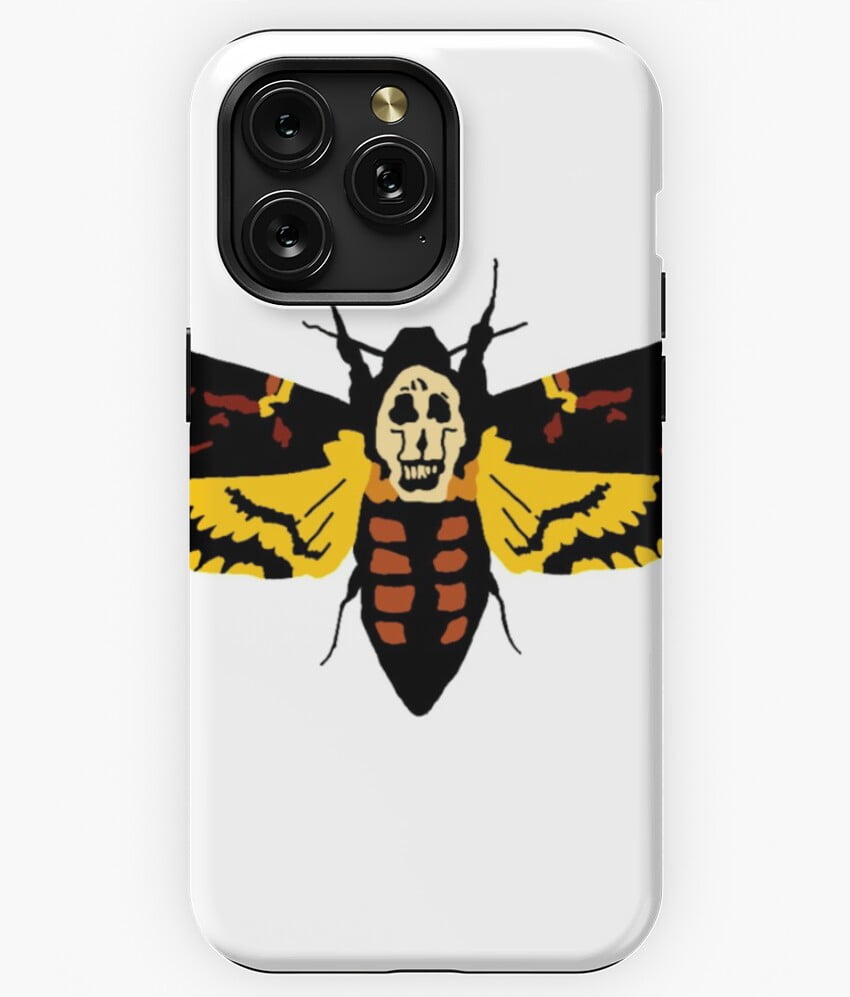 Passing's Head Moth Gothic Insect Fan Art G2234 Phone Case for iPhone17 ...