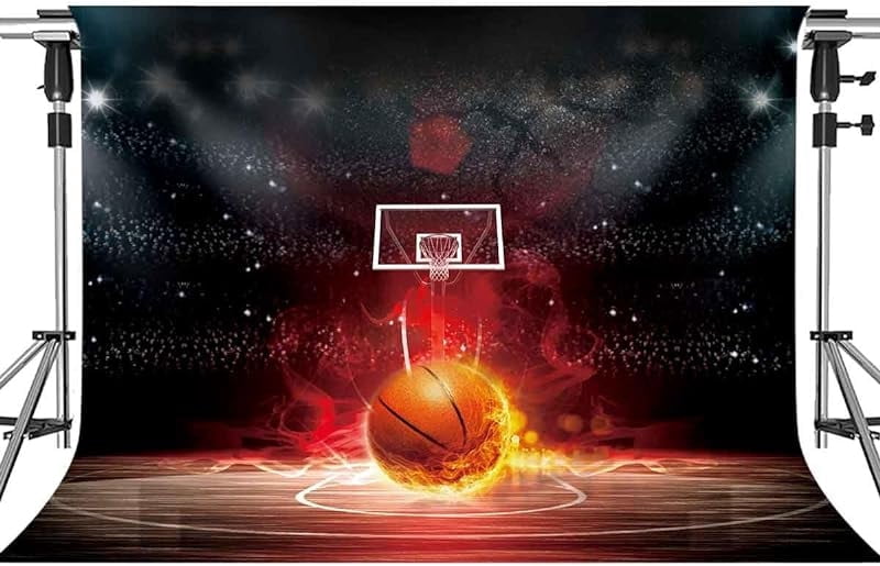 Passion Basketball Backdrop for Party Photography MEETSIOY Intense ...