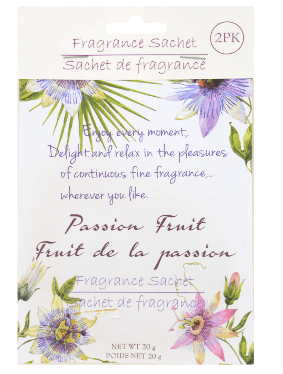 Passion Fruit-Scented Sachets for Drawers and Closets Fresh Scents ...