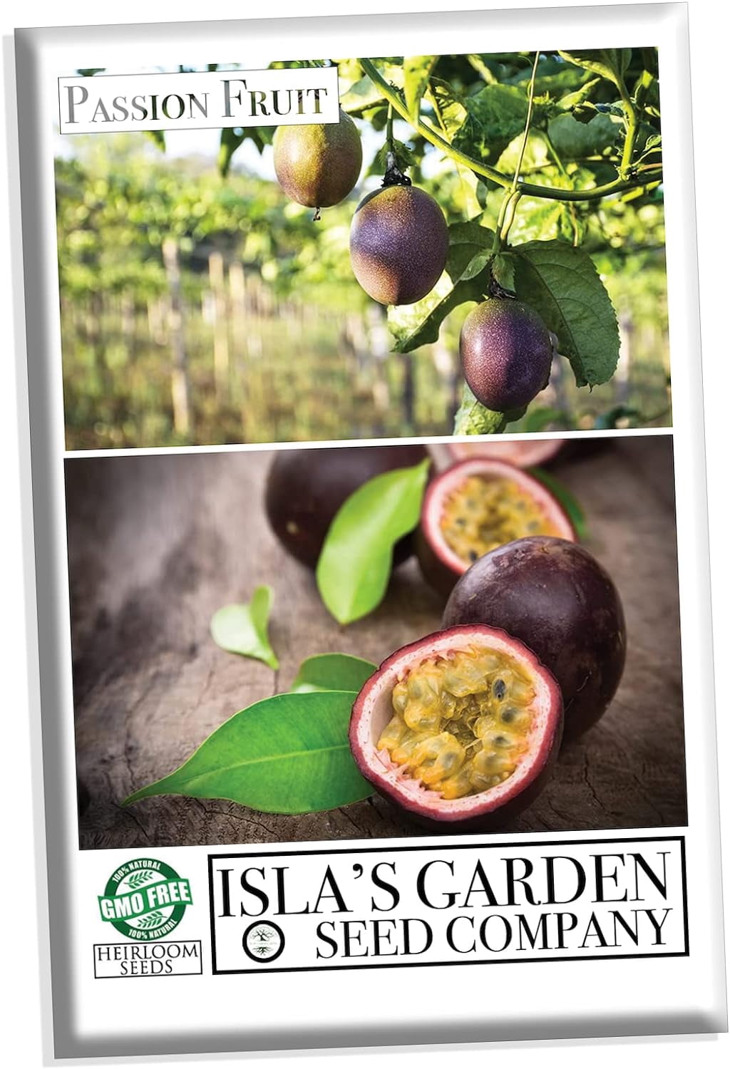 Passion Fruit Seeds, 25 Seeds Per Packet, Non GMO Seeds Botanical Name ...