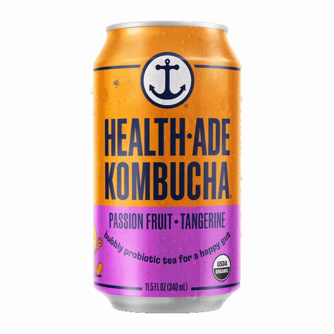 Health-Ade, Kombucha, Passion Fruit-Tangerine in Cans, 12pk - Walmart.com