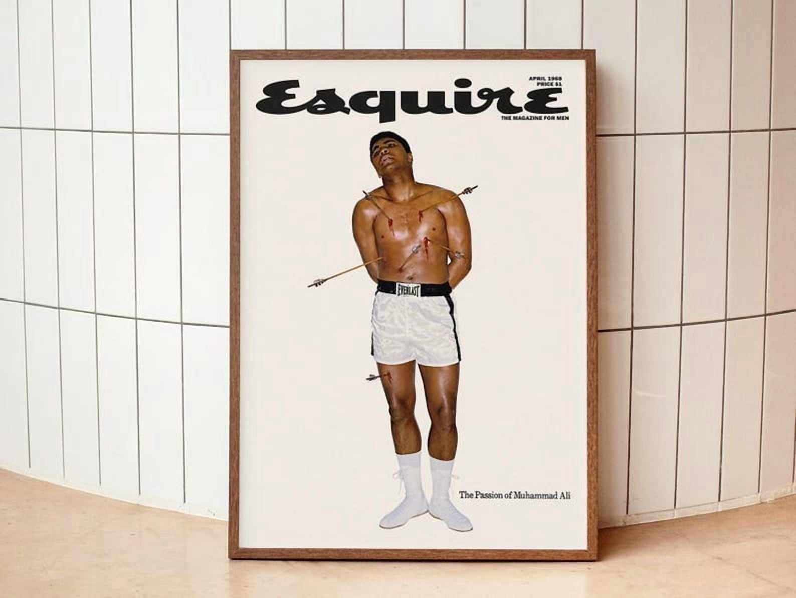 The Passion of Muhammad Ali Poster, Esquire Magazine Cover Print ...