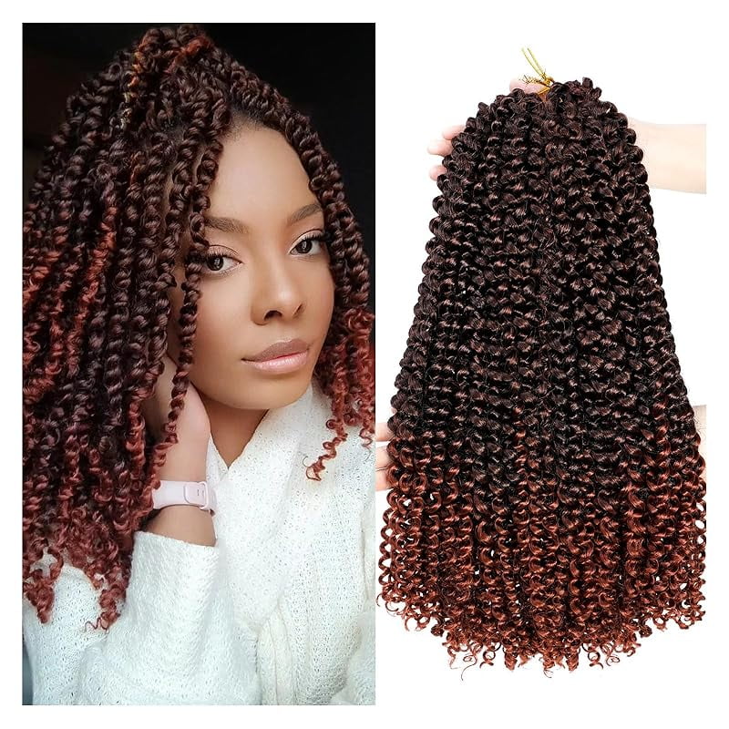 Passion Twist Hair Water Wave Crochet Hair for Black Women, Long ...