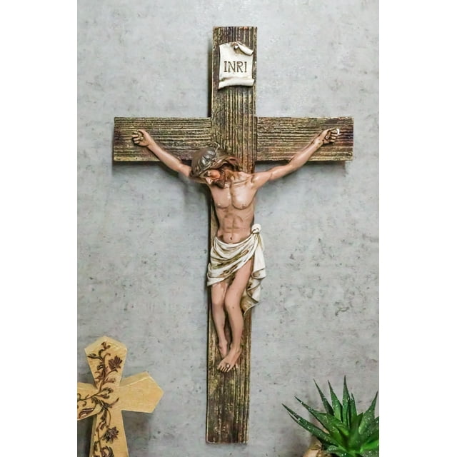 Passion of Jesus Christ Crucifix Wall Cross Decor, Christian Home ...