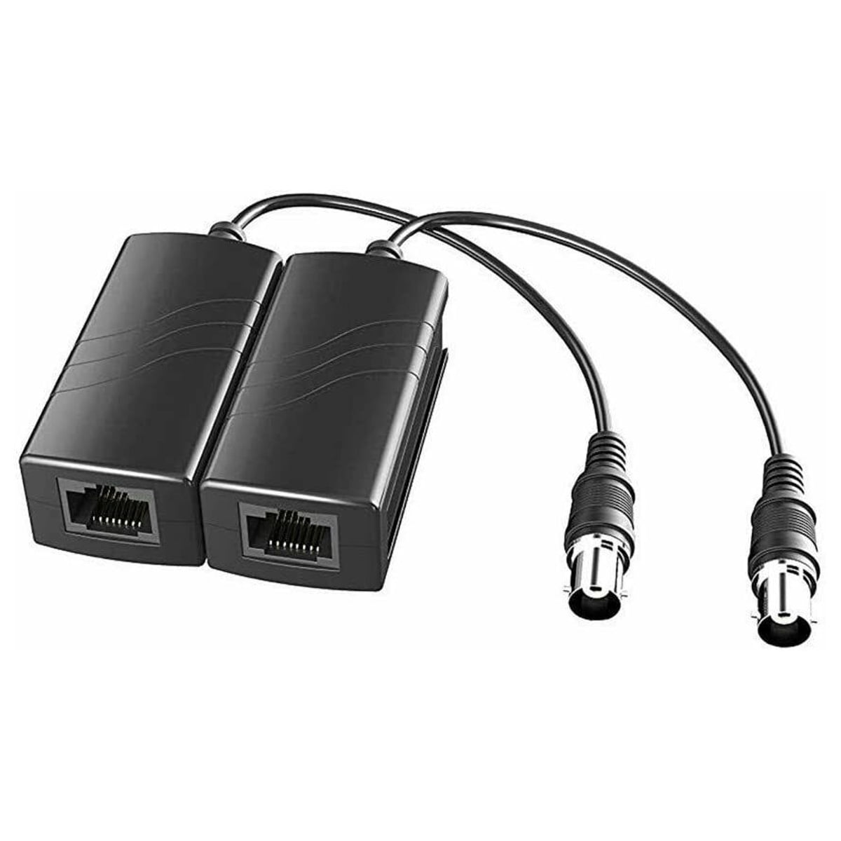 Passive Data Bridge Ethernet Over Coax Converter 10M (Enables IPC Over Coax Cable) - Walmart.com