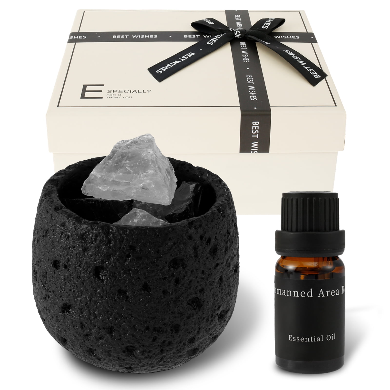 Passive Essential Oil Diffuser Crystal Non-Electric Diffuser for ...