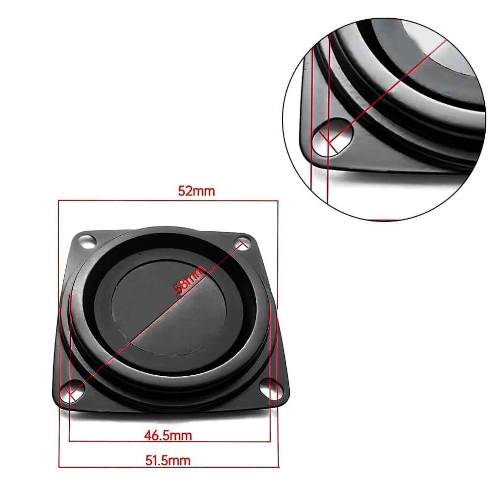 Passive Radiator Subwoofer Speaker Vibration Membrane Bass Rubber ...