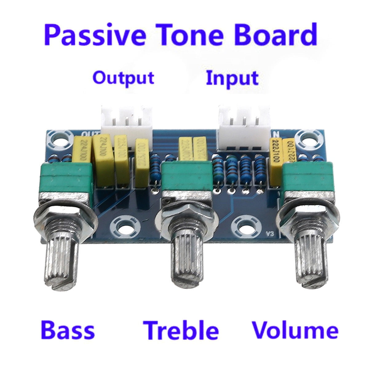 Passive Tone Module XH-M802 Volume Bass Treble Control Pre Board ...