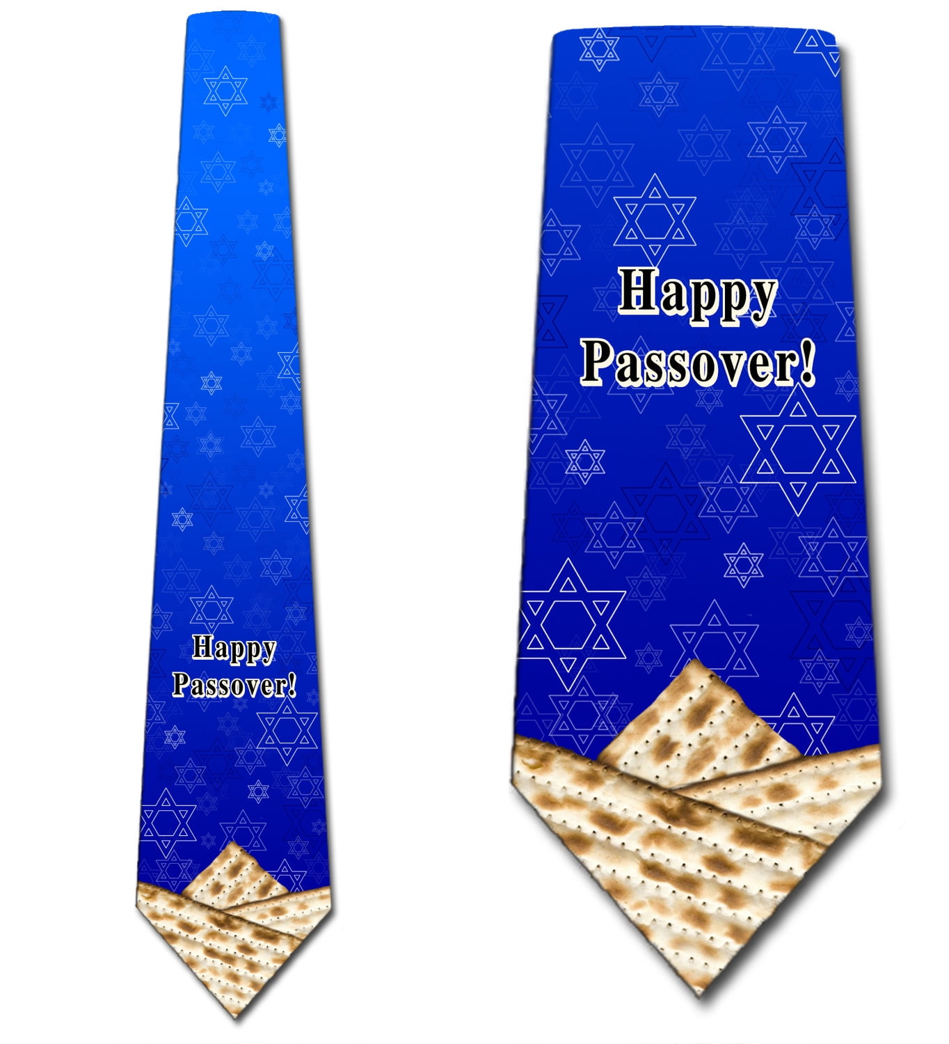 Passover Ties Mens Holiday Star of David Necktie by Three Rooker ...