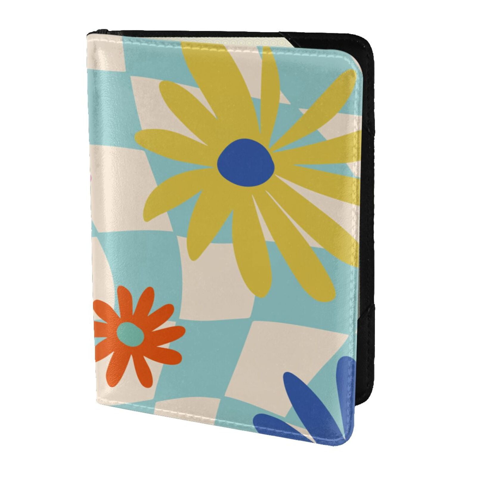 Passport Cover For Travel Women Men Pu Leather Passport Case Waterproof ...