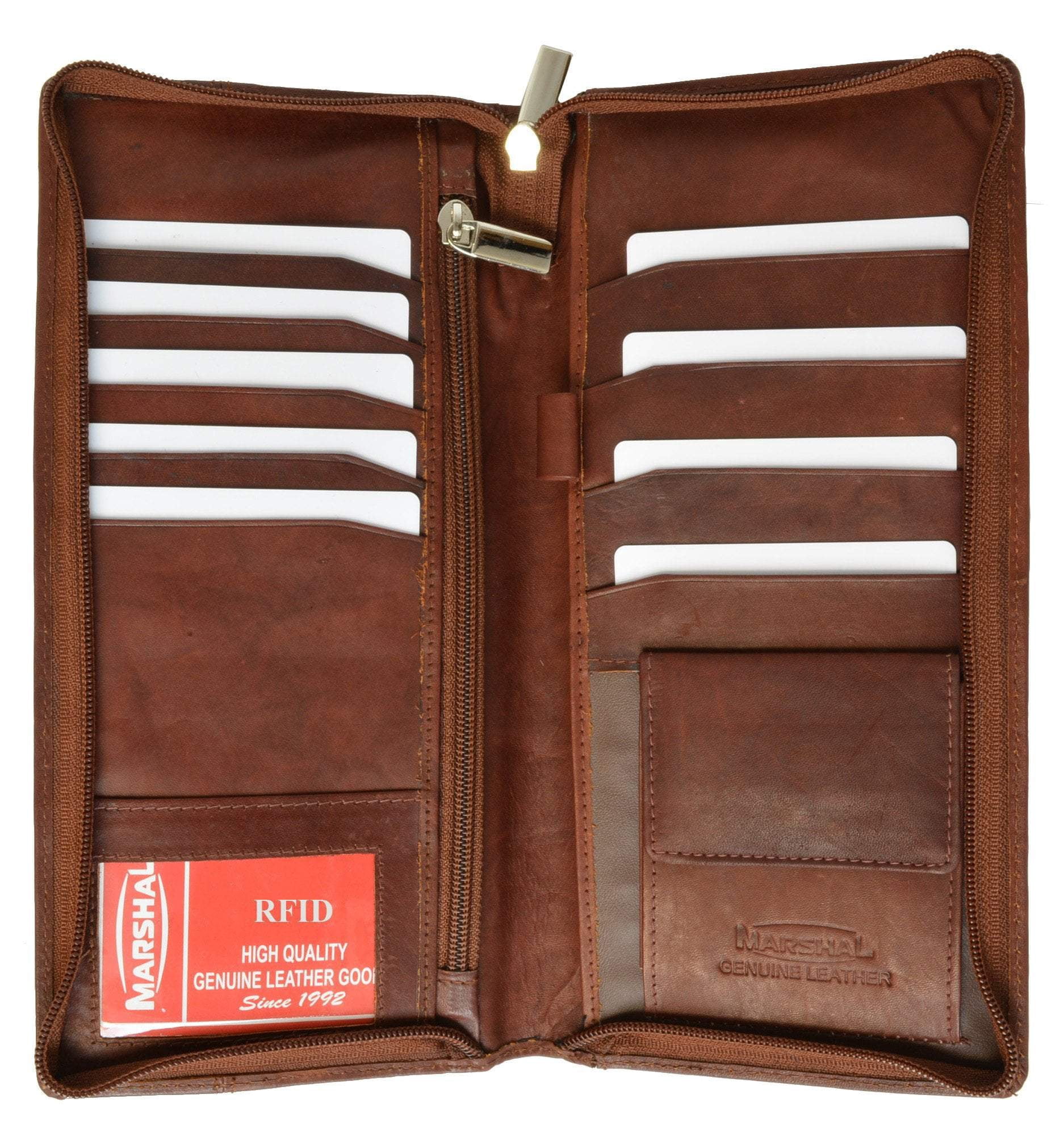 Passport Cover ID Holder Wallet Credit Card Travel Case RFID 663 (C ...