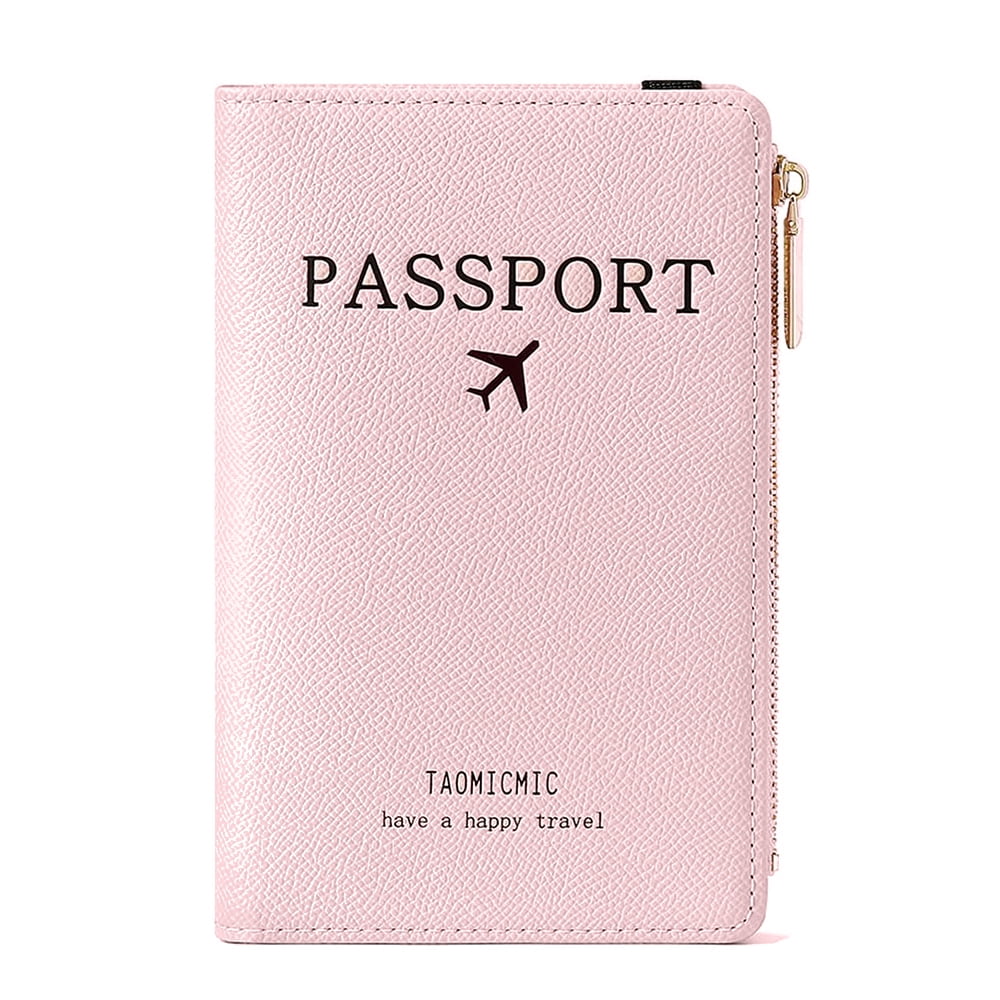 Passport Cover, Passport Cover with RFID Blocker, PU Leather Passport ...