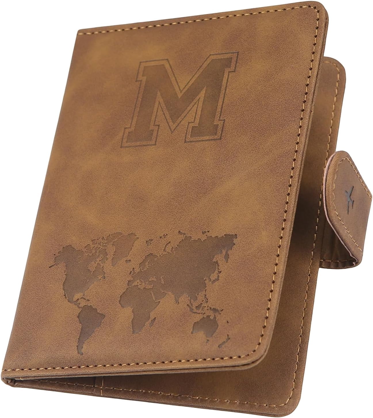 -Passport Cover-Passport Holder Travel Wallet-RFID Blocking Passport ...