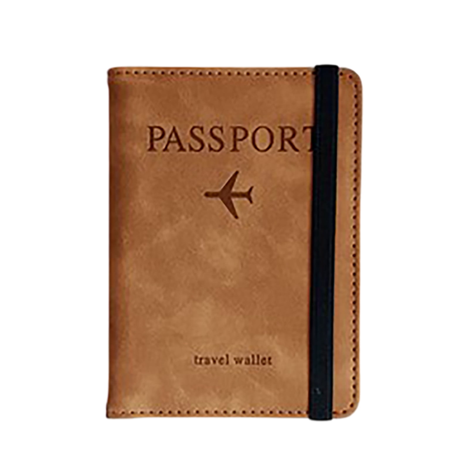 Passport Holder Passport Cover With Credit Card Slot And Boarding Pass ...