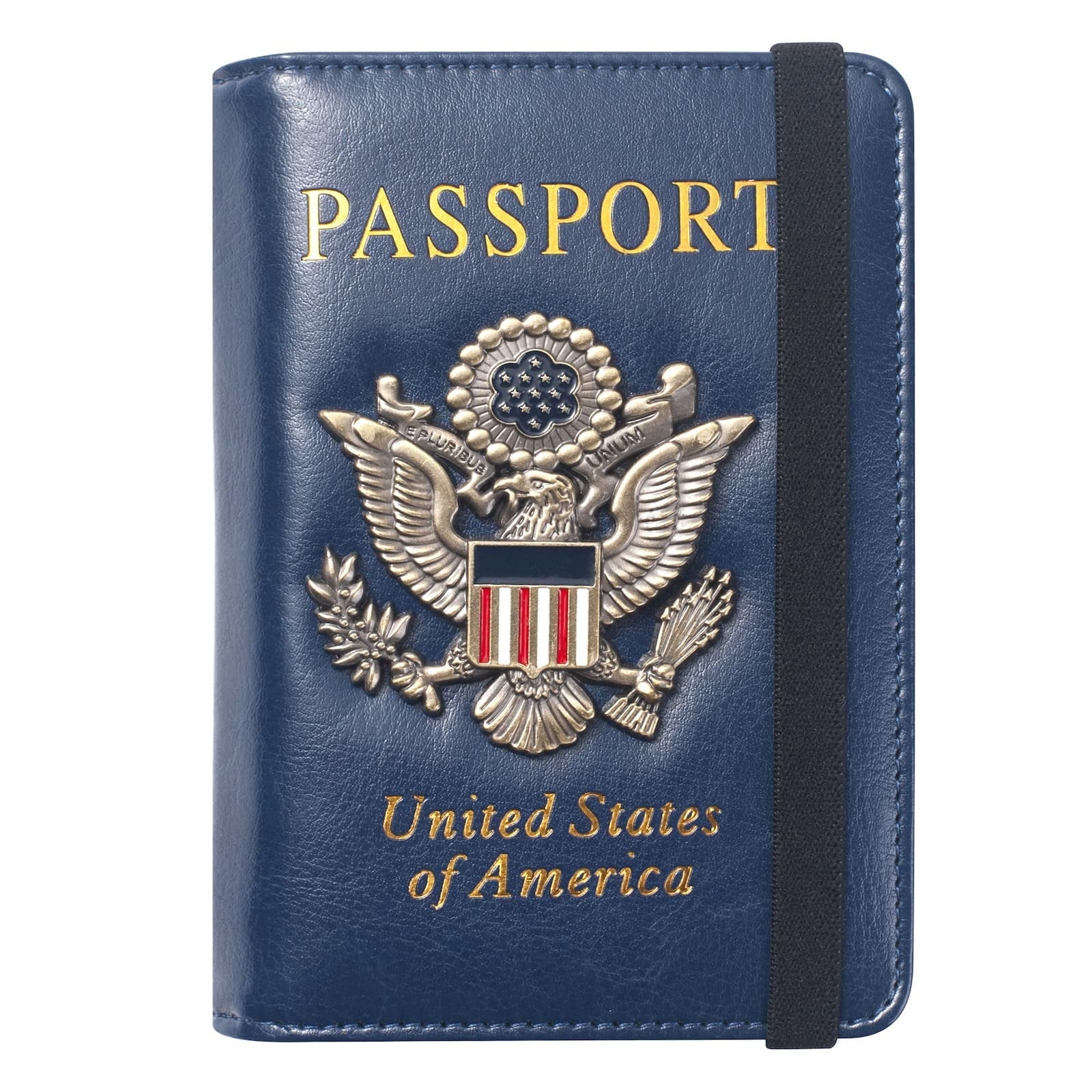 Passport Holder, Rfid Blocking Passport Wallet Card Slots, Passport ...