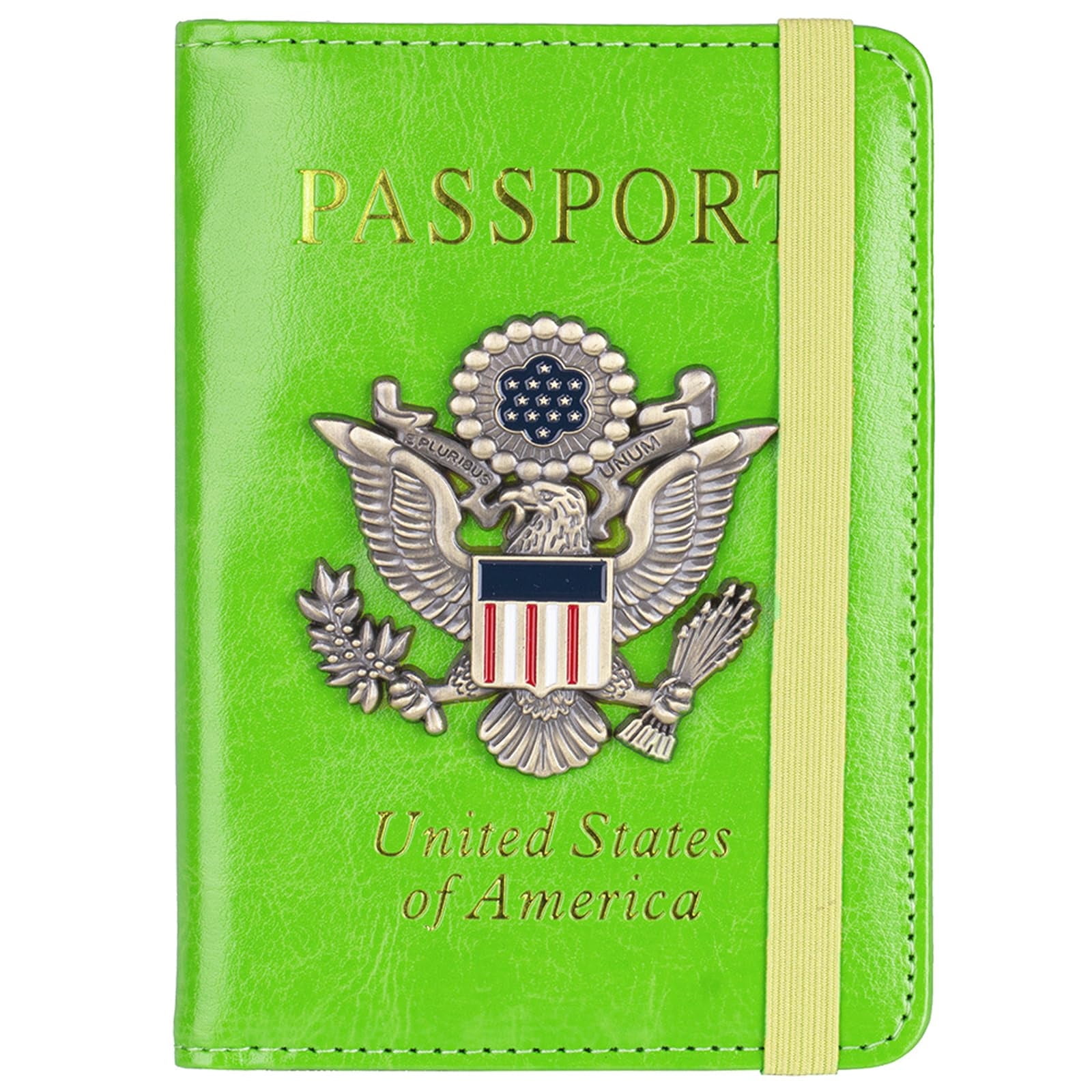 Passport Holder, Rfid Blocking Passport Wallet Card Slots, Passport ...