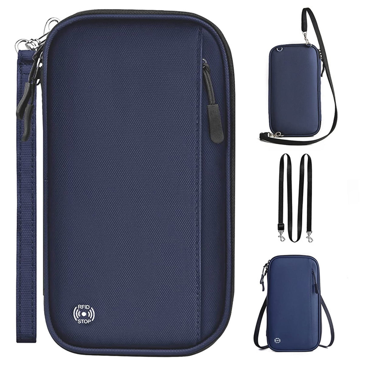 Passport Wallet RFID Blocking, Travel Family Passport Holder Waterproof ...