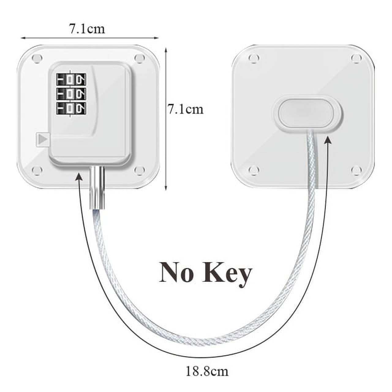 Password Baby Safety Door Window Lock Key for Children Kids Home ...