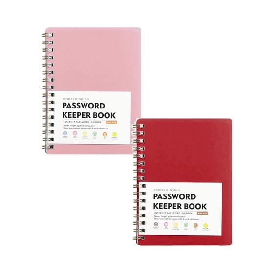 Password Book with Alphabetical Tabs, Hardcover Password Keeper ...