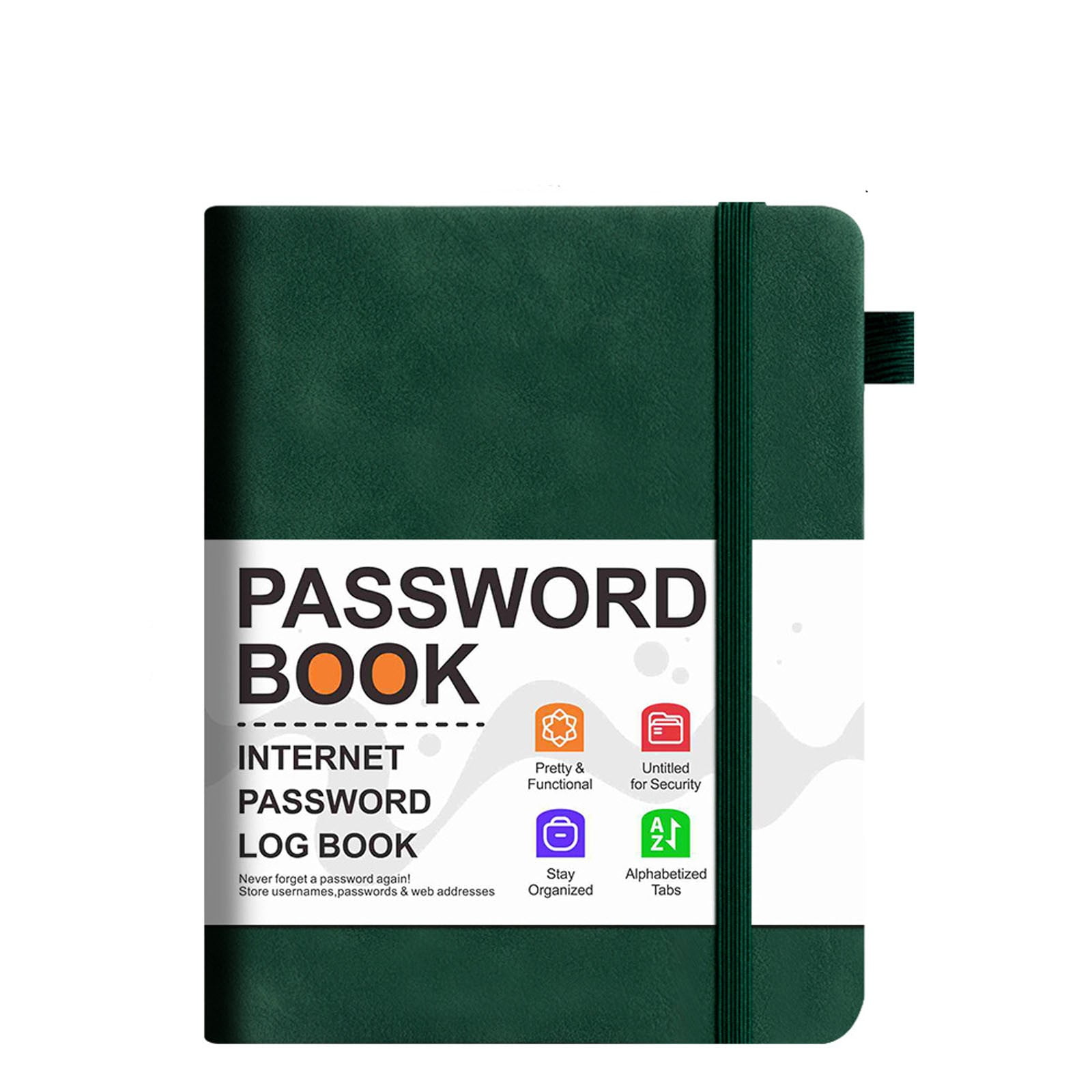 Password Book With Alphabetical Tabs Password Book For Seniors ...
