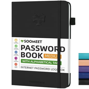The Personal Internet Address & Password Logbook (Red) - Walmart.com